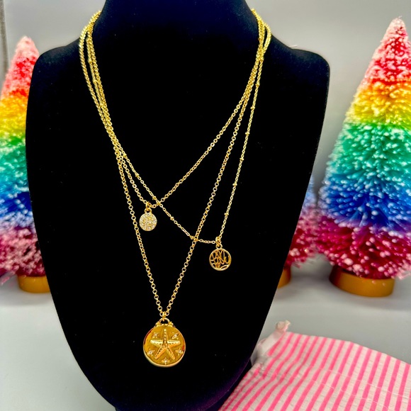 Lilly Pulitzer | Jewelry | Nwt Lilly Pulitzer Necklace Gold Starfish ...